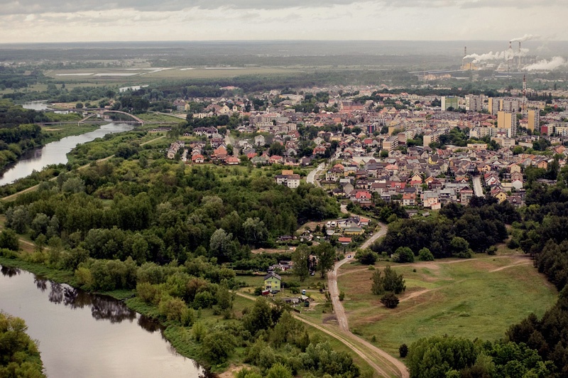 Ostrołęka z lotu ptaka (zdjęcia)