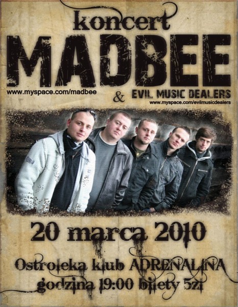 Nowy album zespołu "Madbee"